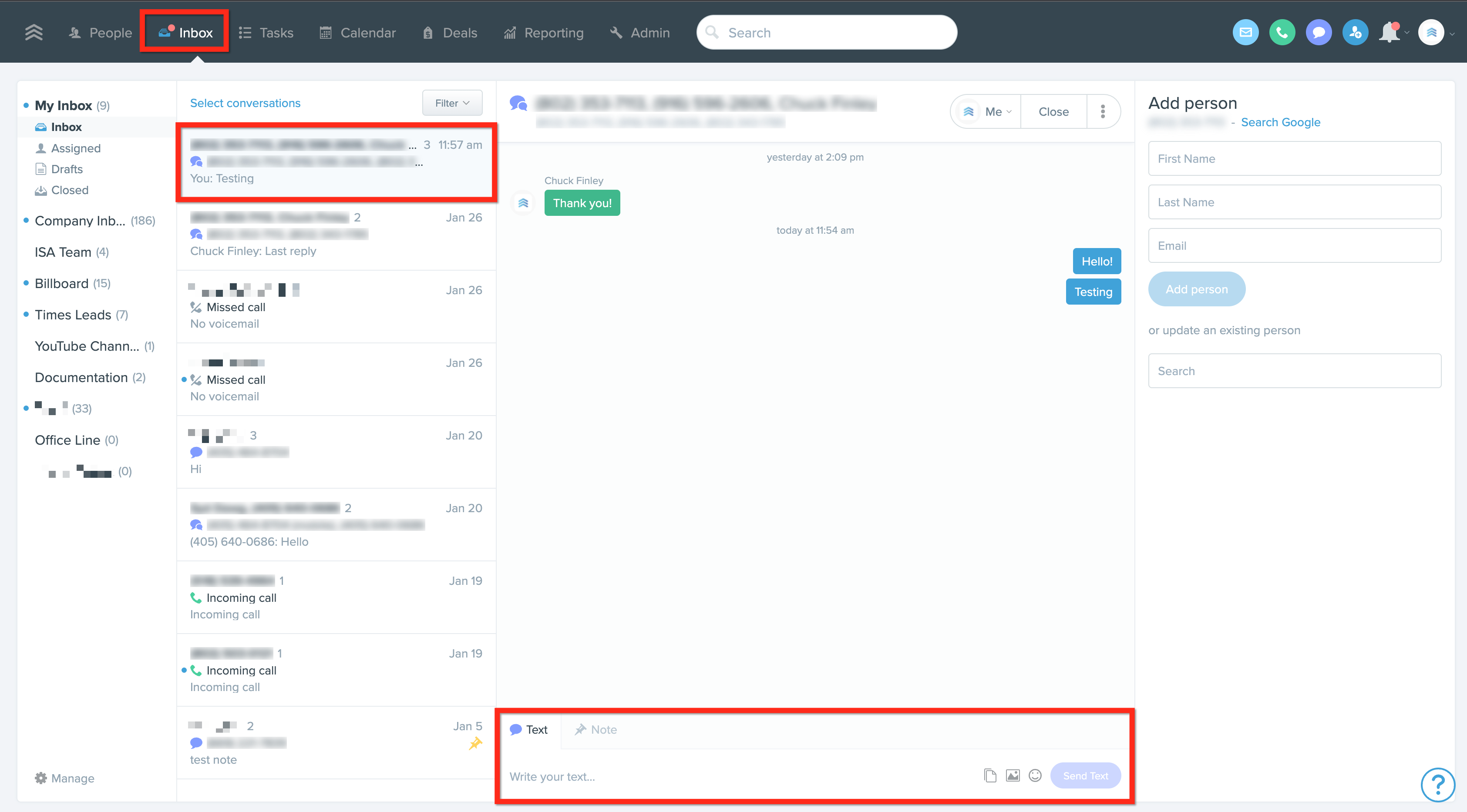 Texting on the Desktop – Follow Up Boss - Help Center