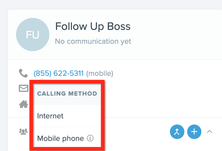 Making & Answering Calls on the Desktop – Follow Up Boss - Help Center