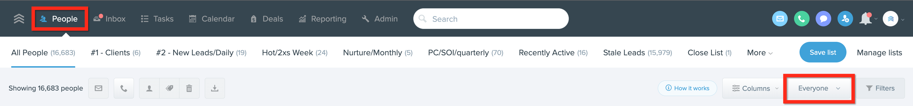 Filtering Contacts – Follow Up Boss - Help Center