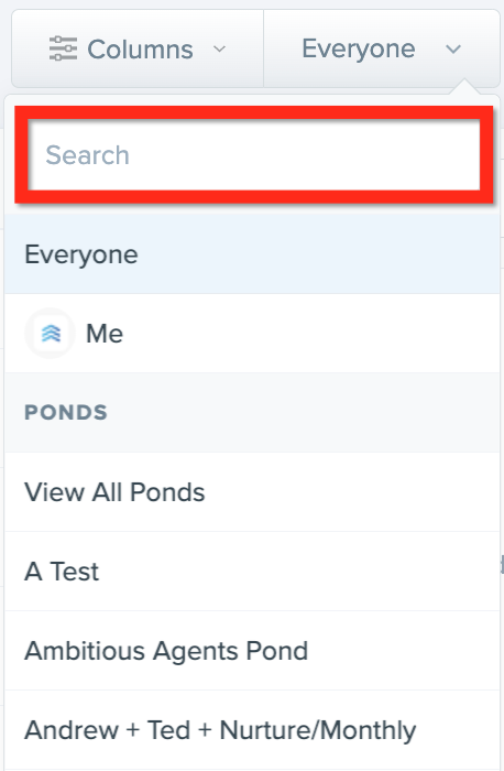 Filtering Contacts – Follow Up Boss - Help Center