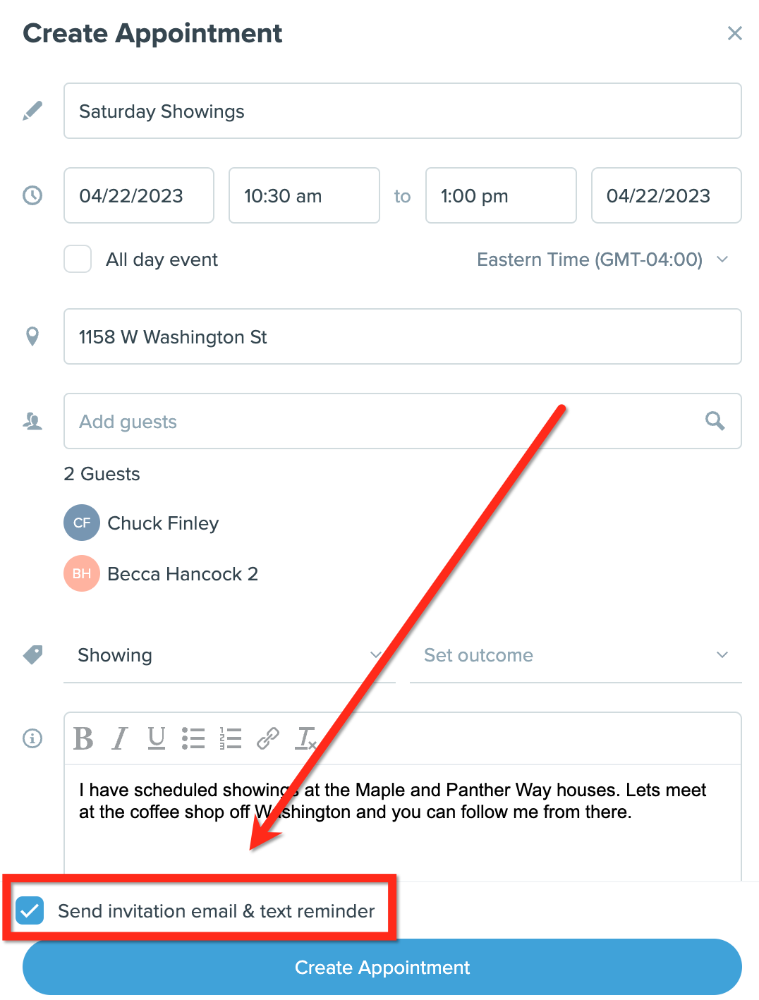 Power-Up: Appointment Reminder Texts – Follow Up Boss - Help Center