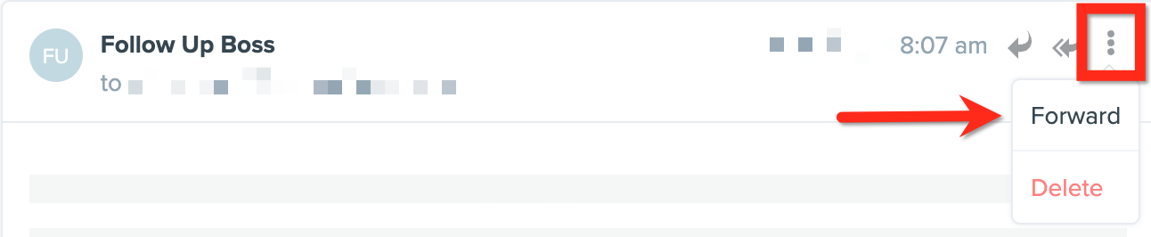 Forwarding Emails – Follow Up Boss - Help Center