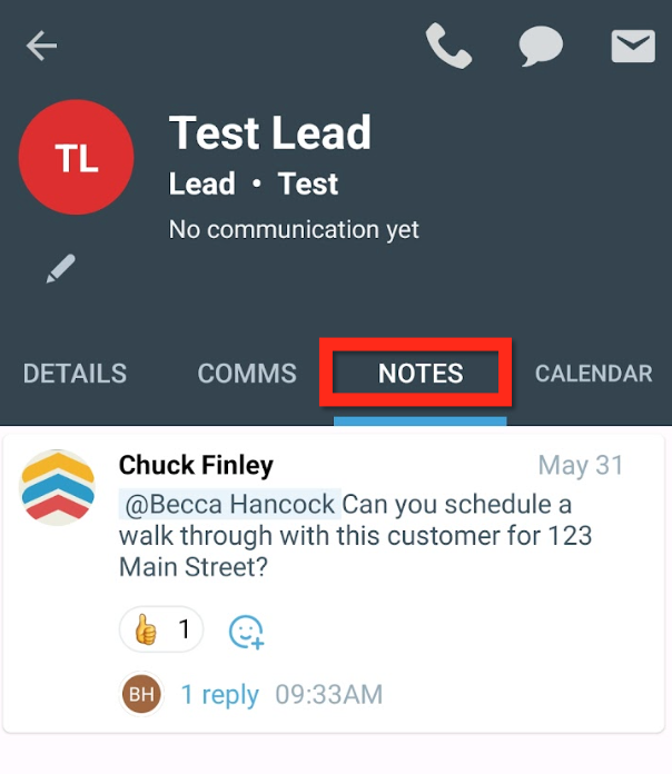 Android: Lead Profile – Follow Up Boss - Help Center
