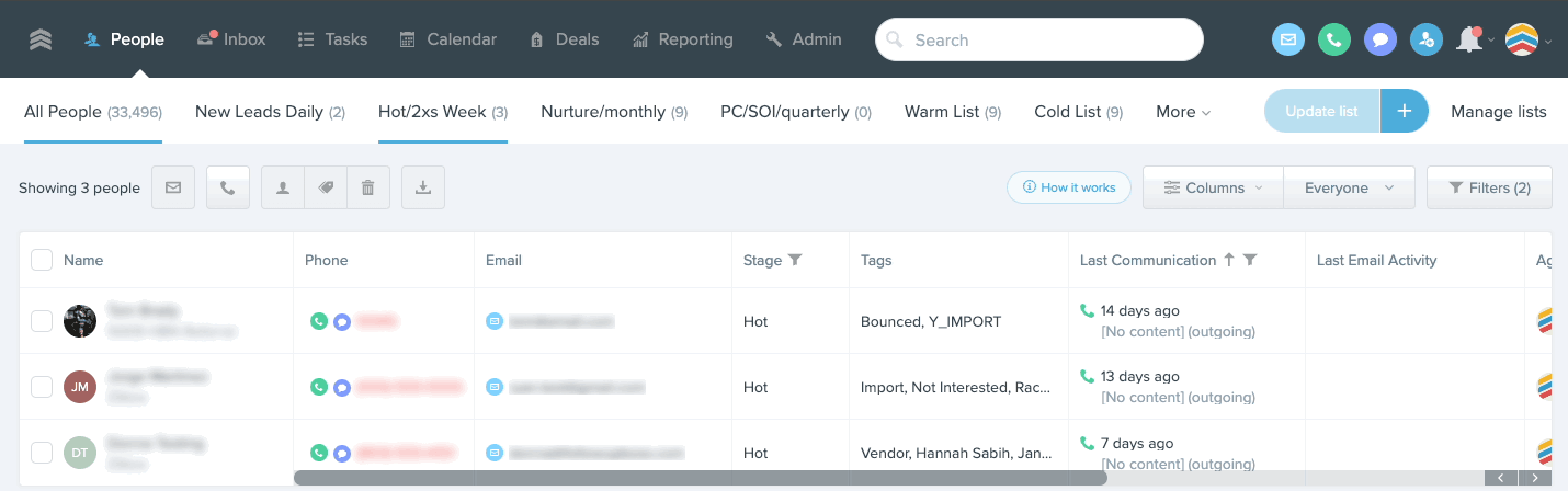 Call Lists – Follow Up Boss - Help Center