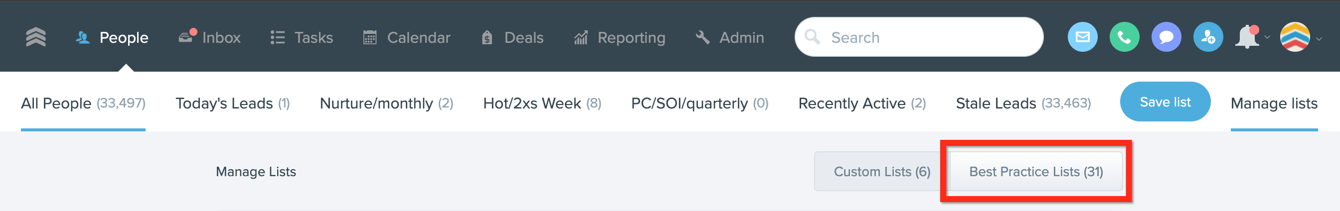 Best Practice: Smart Lists – Follow Up Boss - Help Center