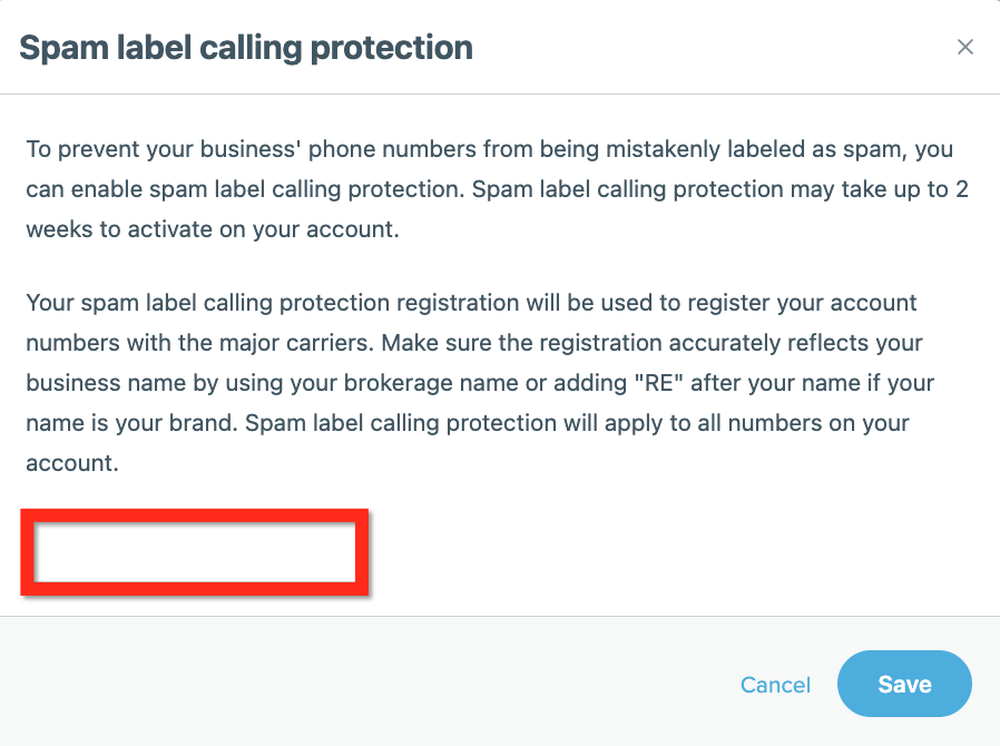 Spam Label Calling Protection – Follow Up Boss - Help Center
