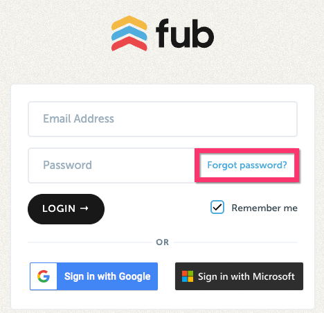 Logging into FUB – Follow Up Boss - Help Center