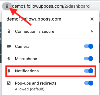 Enable Desktop Notifications – Follow Up Boss - Help Center